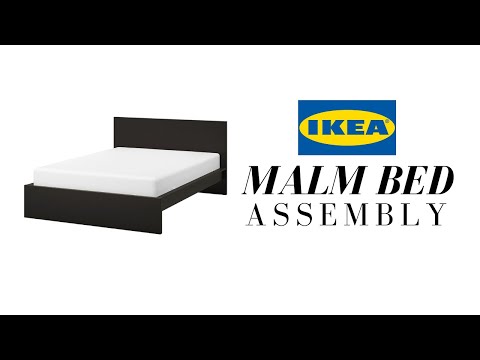 IKEA MALM BED ASSEMBLY - DETAILED WALKTHROUGH INSTRUCTIONAL VIDEO
