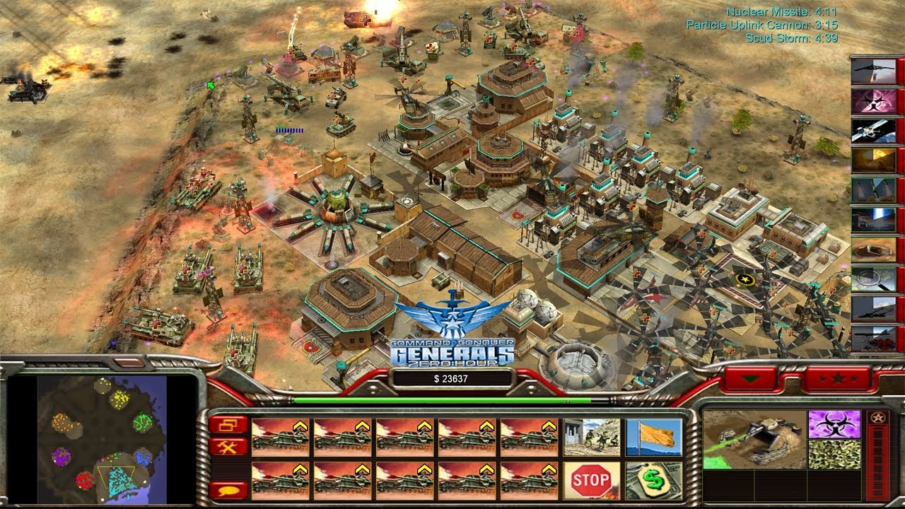 BOSS General - Command And Conquer Generals - Zero Hour - 1 vs 7 ( The ...