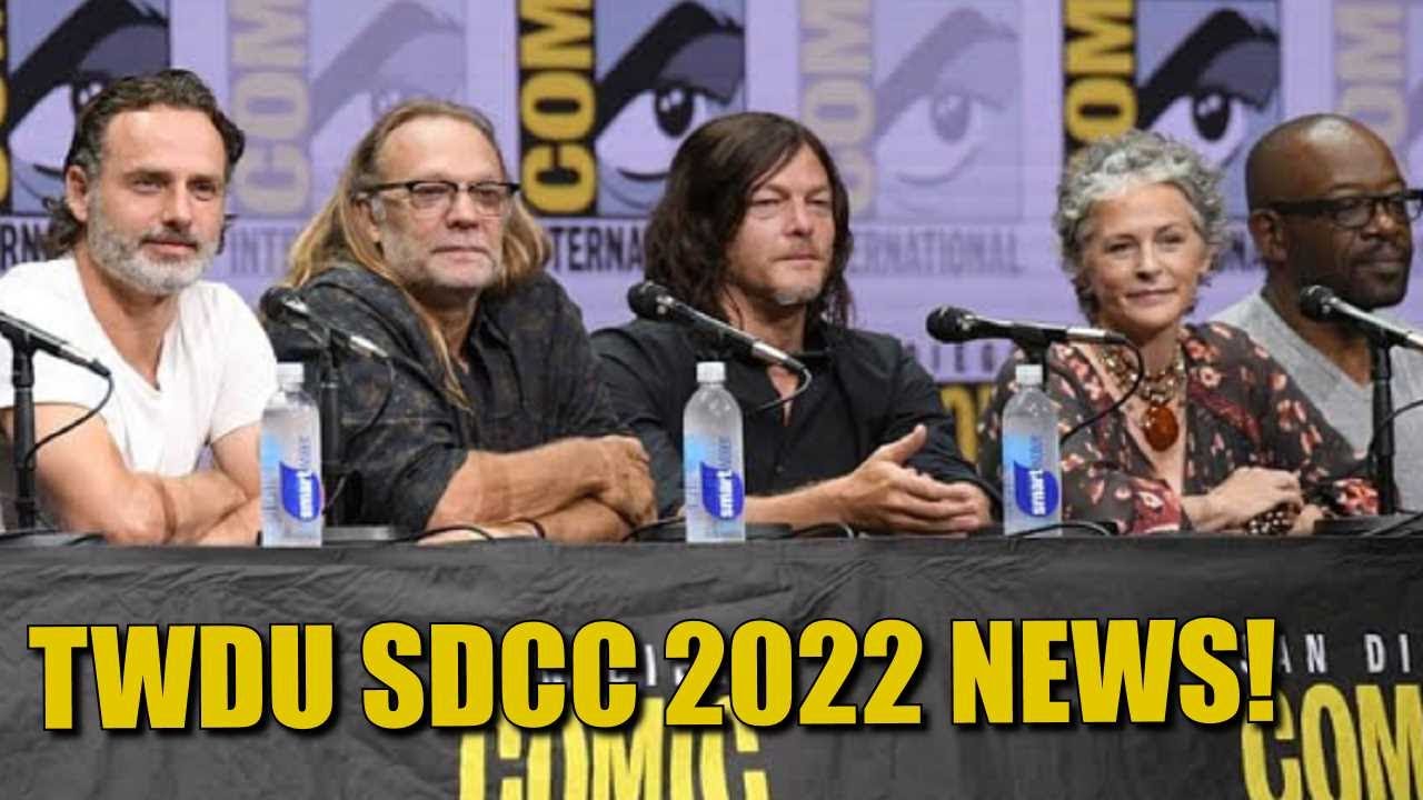 The Walking Dead SDCC 2022 Information - 2 TWD Panels For Comic Con ...