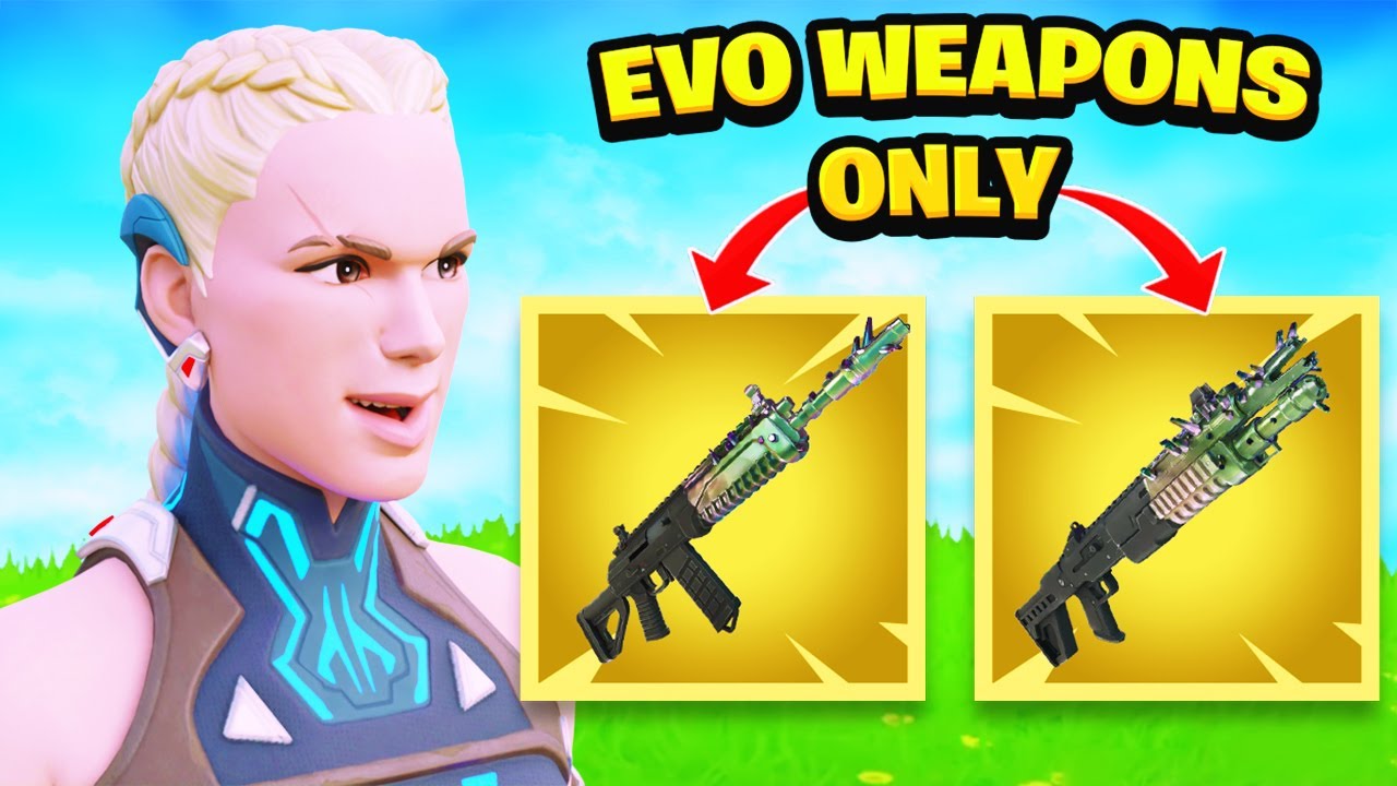 Evo Chrome Weapon's Only | Fortnite Chapter 3 Season 4 - YouTube