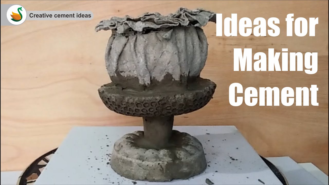 CEMENT IDEAS THAT ARE SO BEAUTIFUL // Cement Craft Ideas - YouTube
