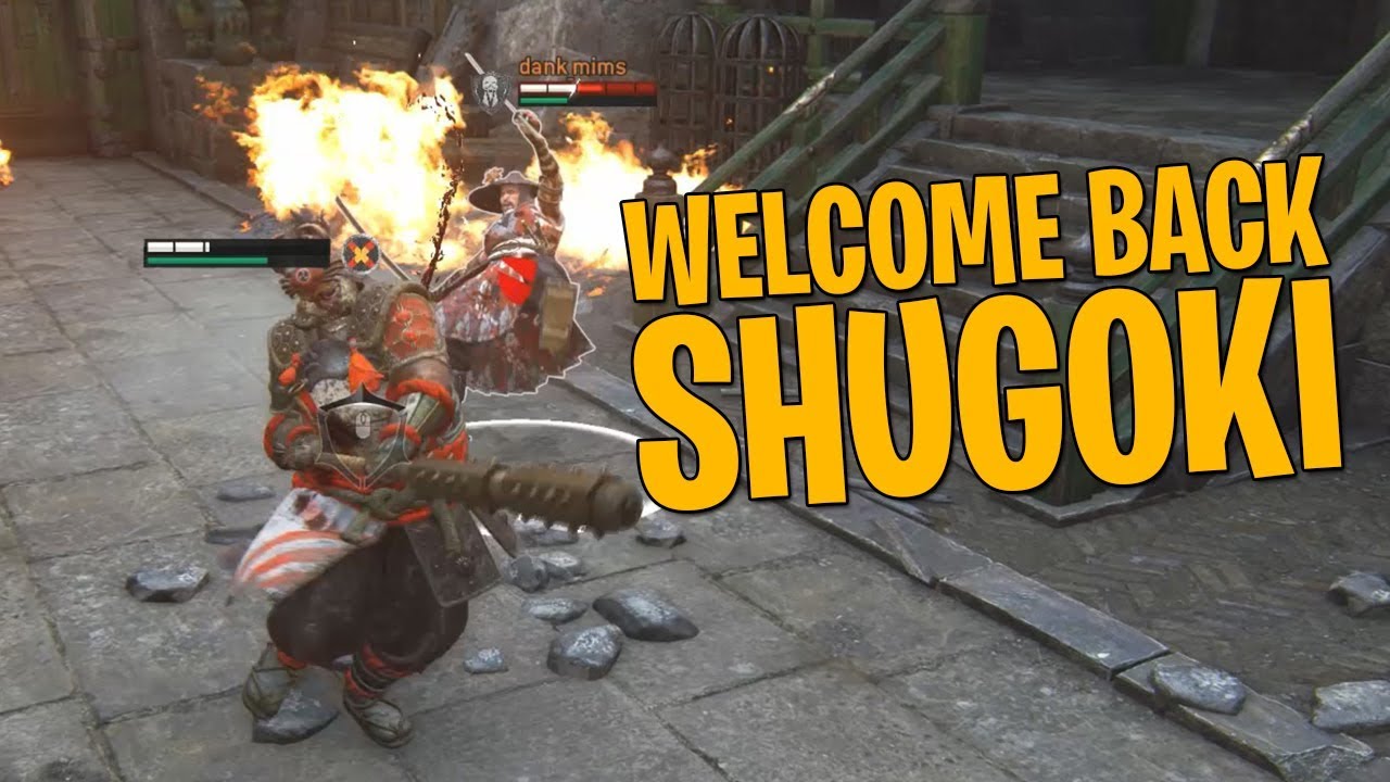 Welcome Back Shugoki - For Honor - YouTube