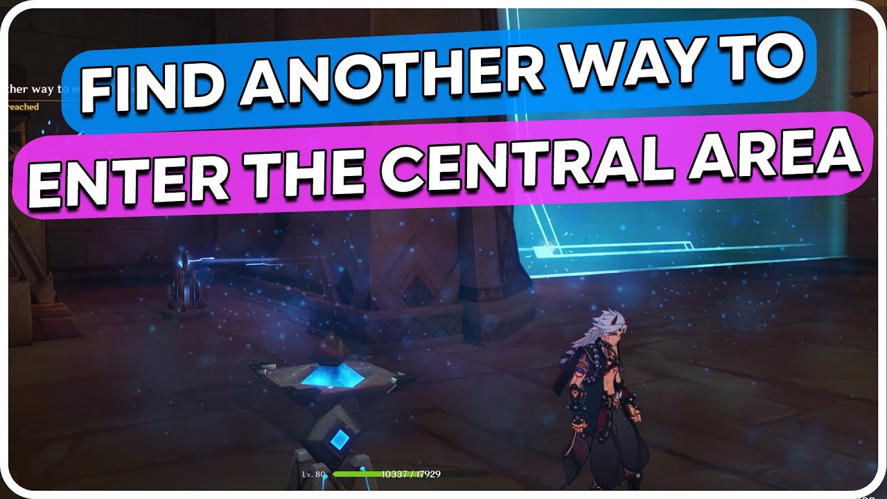 Find another way to enter the central area Genshin Impact - YouTube