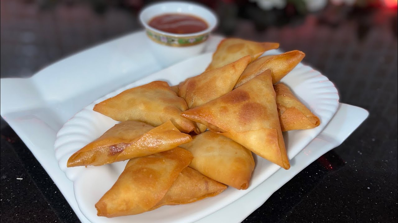 Chicken Vegetable samosa recipe/ chicken vegetable samosa banany ka ...