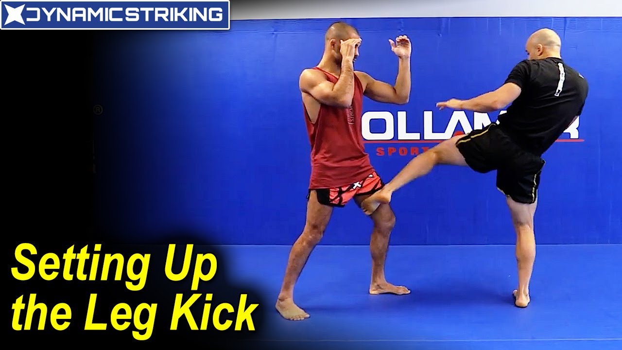 Setting Up The Leg Kick by Marlon Moraes - YouTube