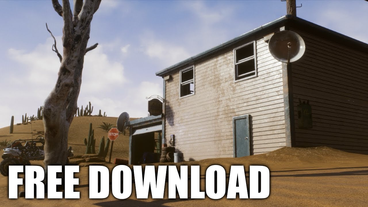 Henry's Garage (Free Download / Speed Level Design / Unreal Engine 4 ...