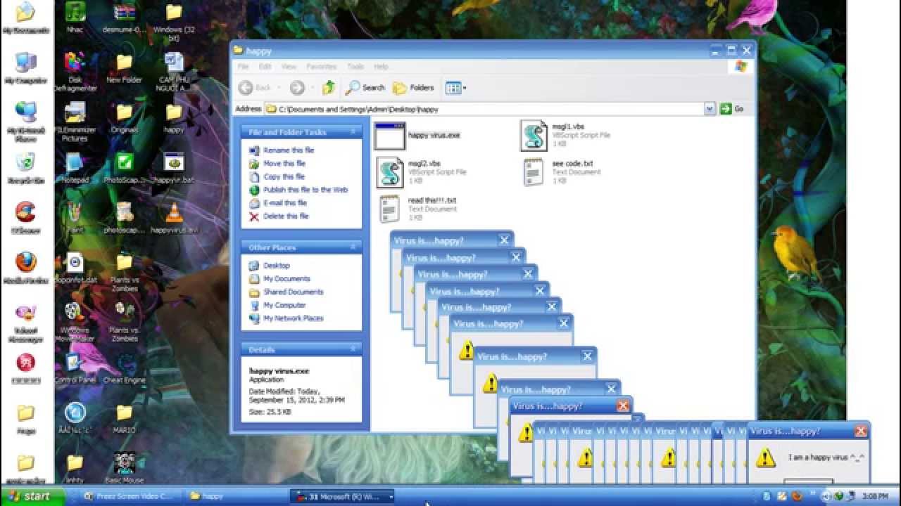 How to make a Happy Virus (HD) - YouTube