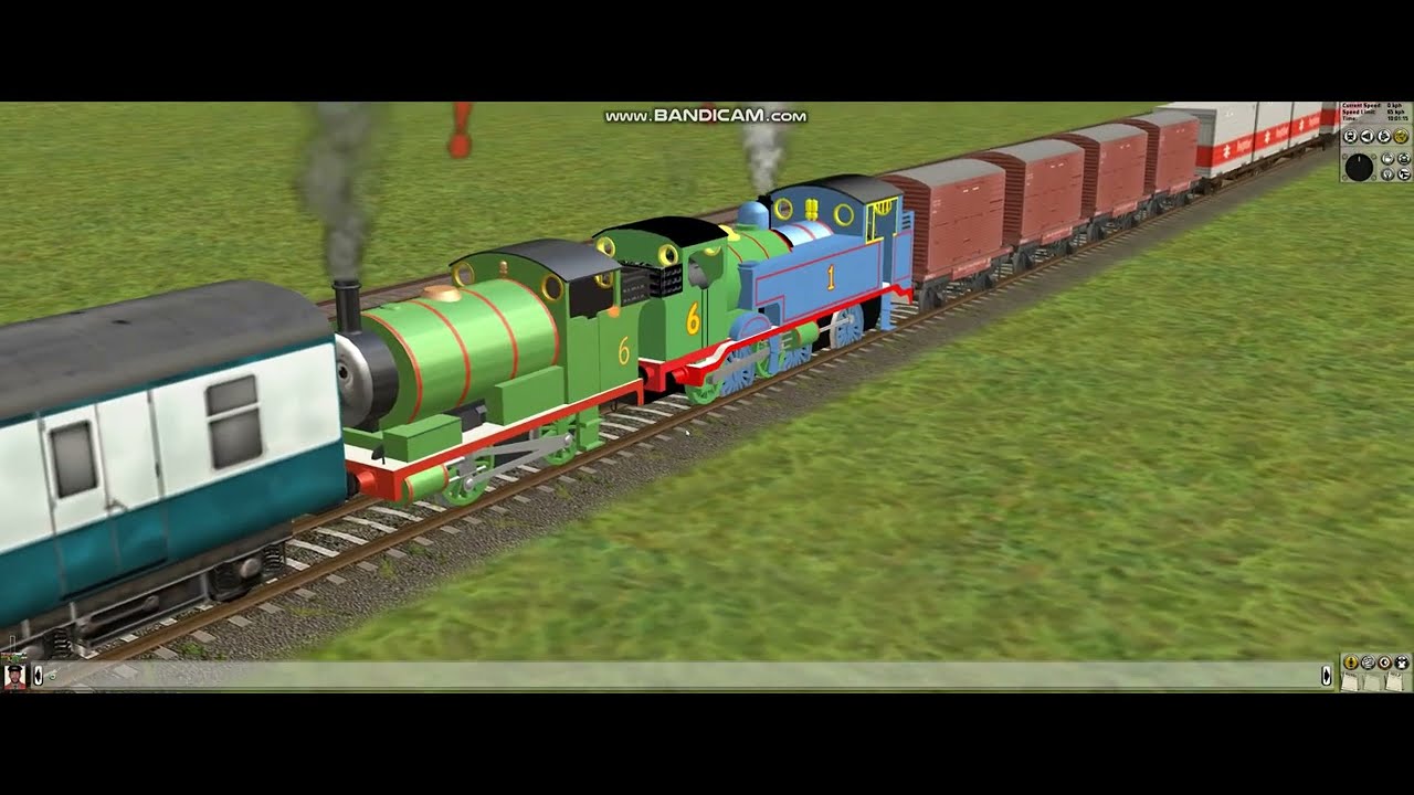 Trainz 2006 in UltraWide (And a Bandicam test) - YouTube