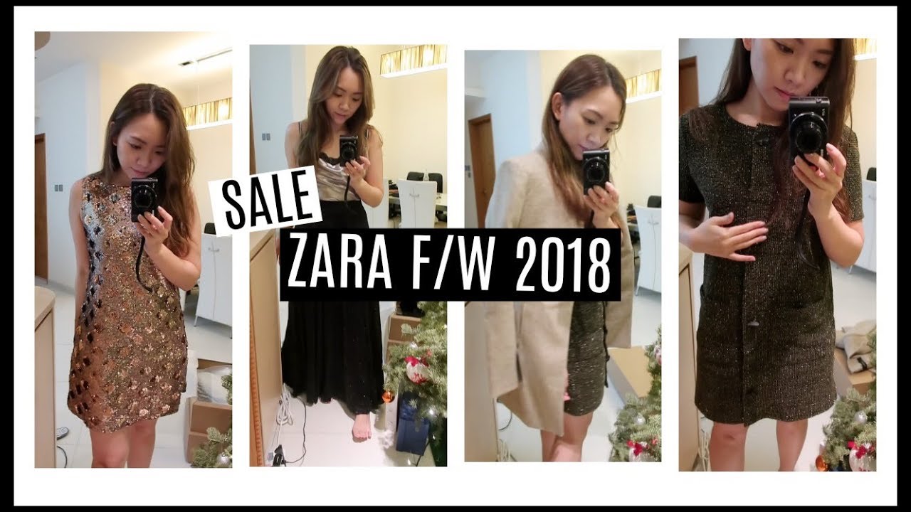ZARA F/W 2018 SALE - TRY ON HAUL - YouTube