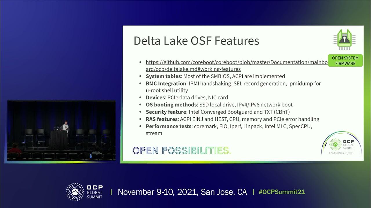 OCP Server DeltaLake OSF How tos and Security - YouTube