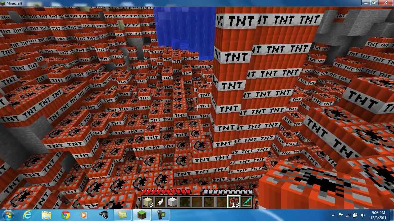 2000+ TNT Explosion Minecraft - YouTube