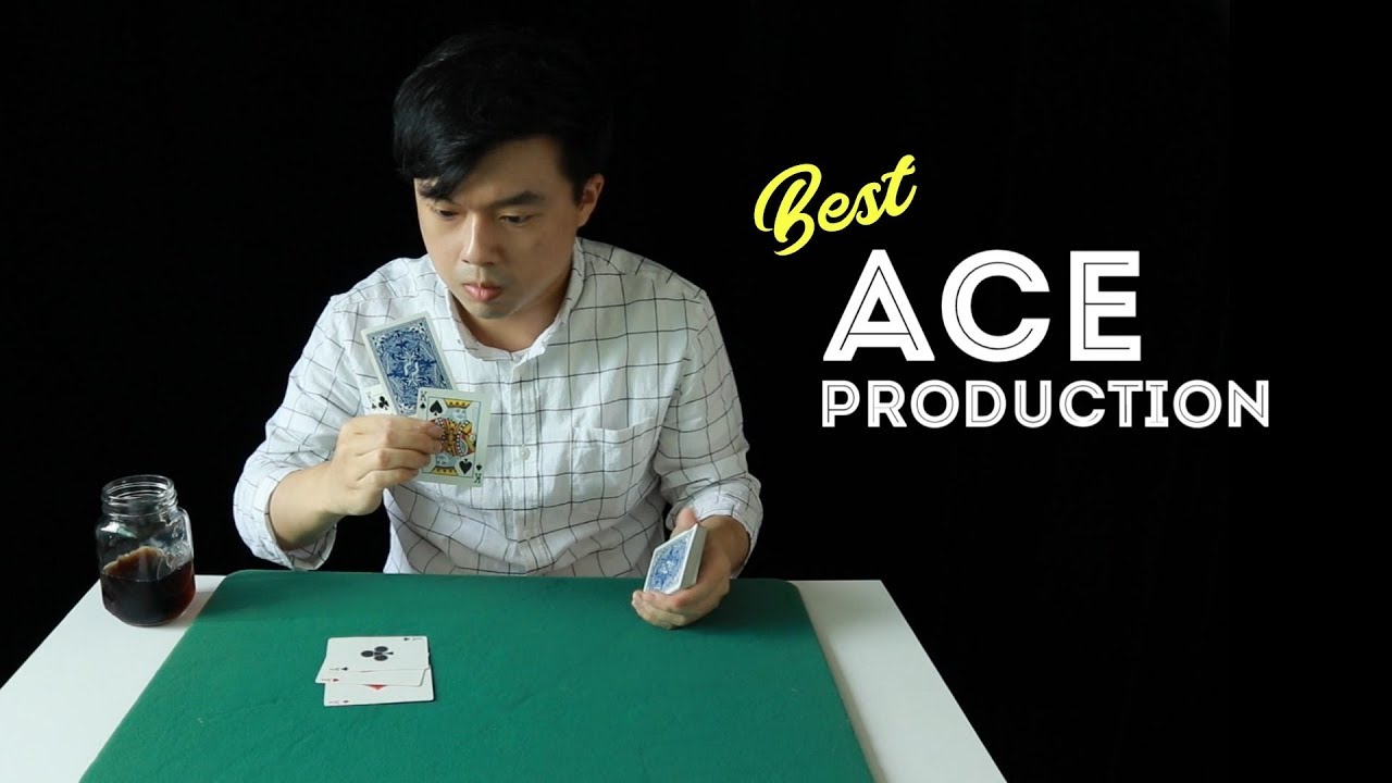 마술사의 흔한 에이스 카드마술! | The BEST Ace Production Card Trick by Kimoon Do - YouTube