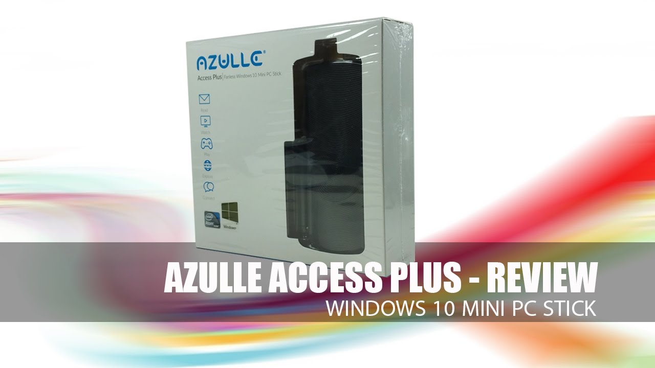 Top Windows 10 Mini PC Stick 2019 - Azulle Access Plus - Unboxing And ...