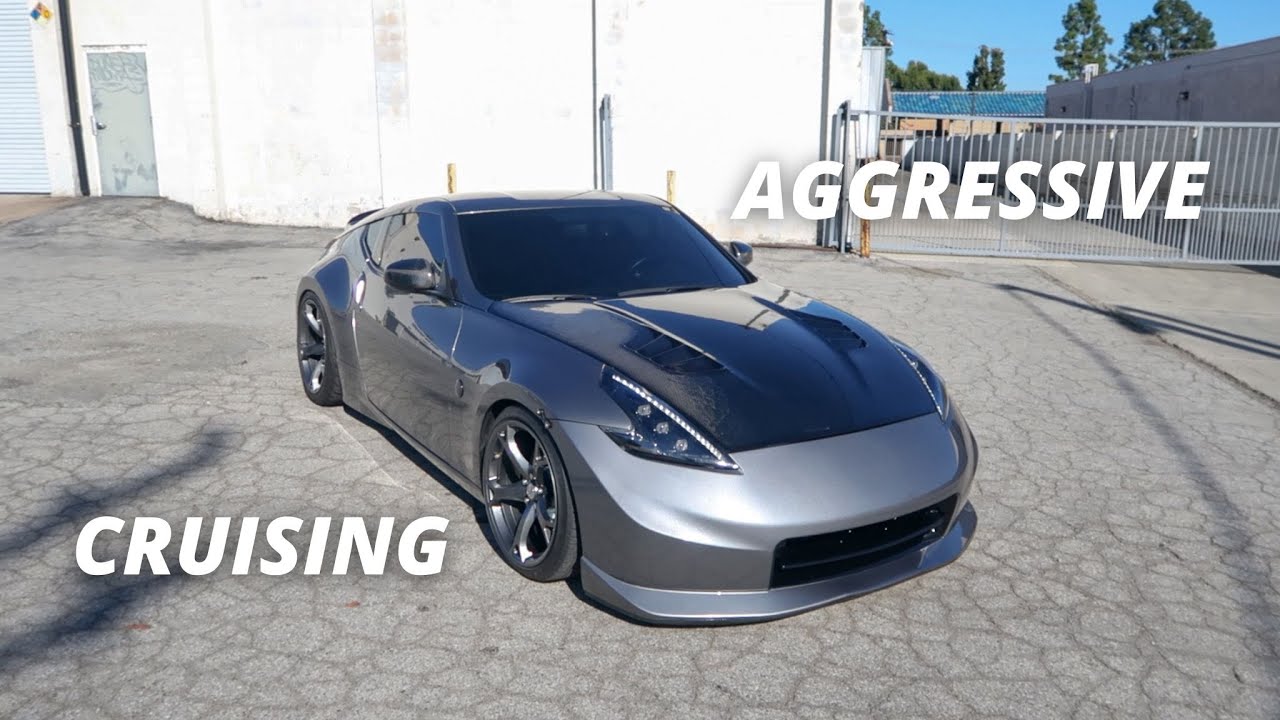 AGGRESSIVE 370Z FREEWAY CRUISING!!! *POV* - YouTube