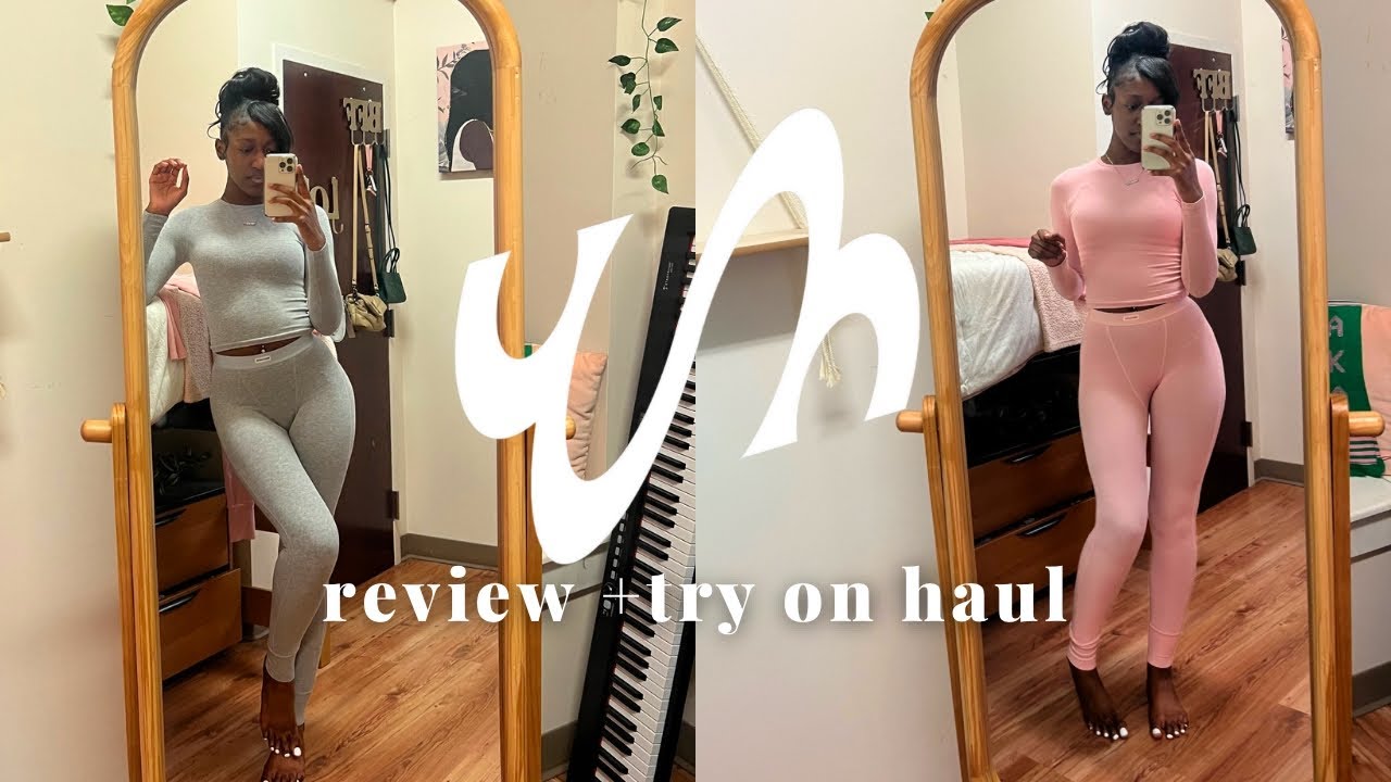 Skims Dupe??? | Waydamin Thermal Sets Try on Haul + Review - YouTube