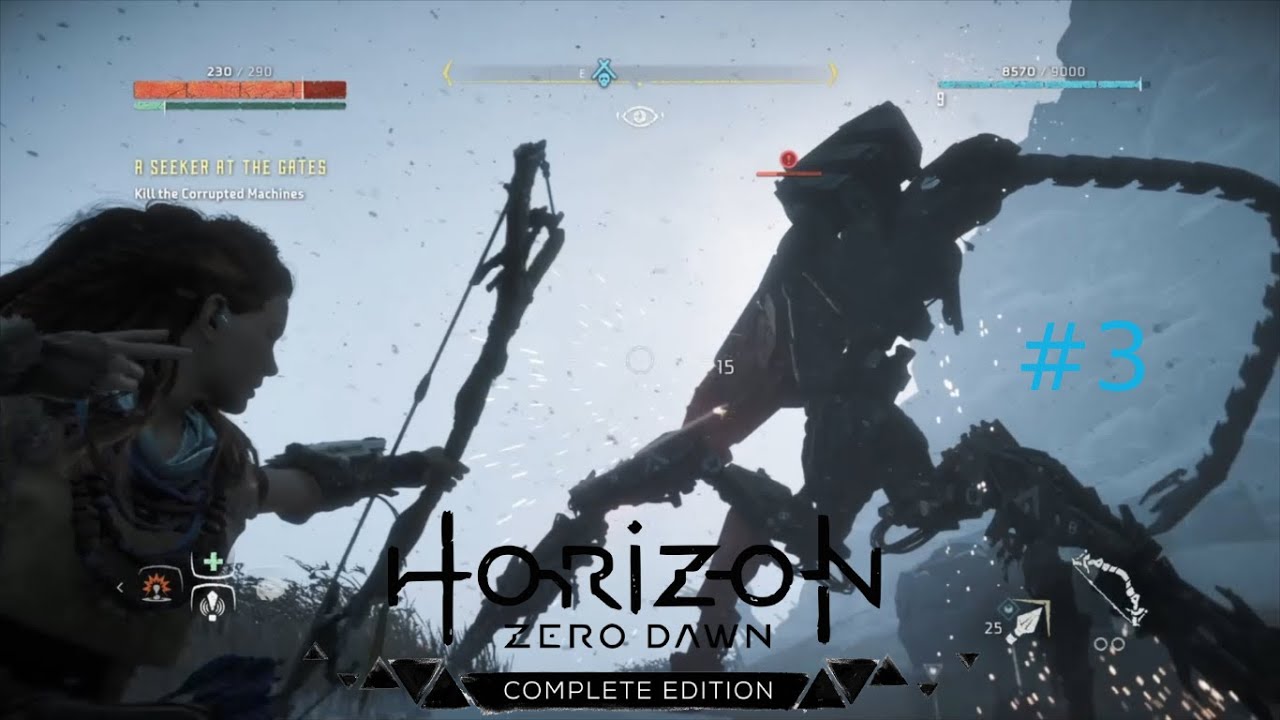 Battling Corrupt Machines Horizon Zero Dawn Complete Edition Part 3 - YouTube