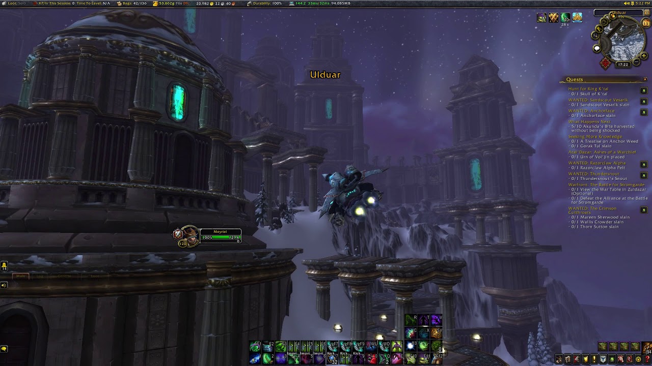 WoW Halls of Stone entrance - YouTube