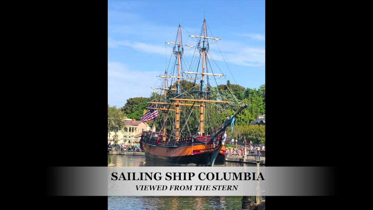 Columbia - Viewed from the Stern - YouTube
