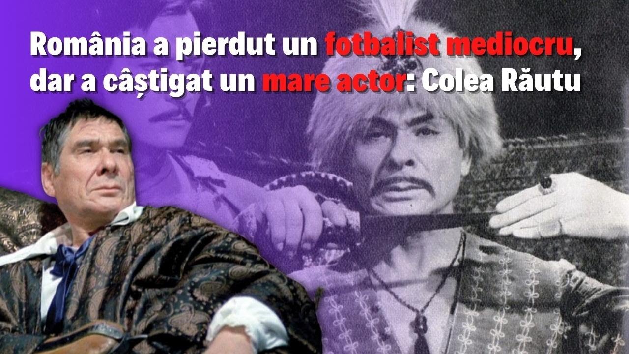 România a pierdut un fotbalist mediocru, dar a câștigat un mare actor ...