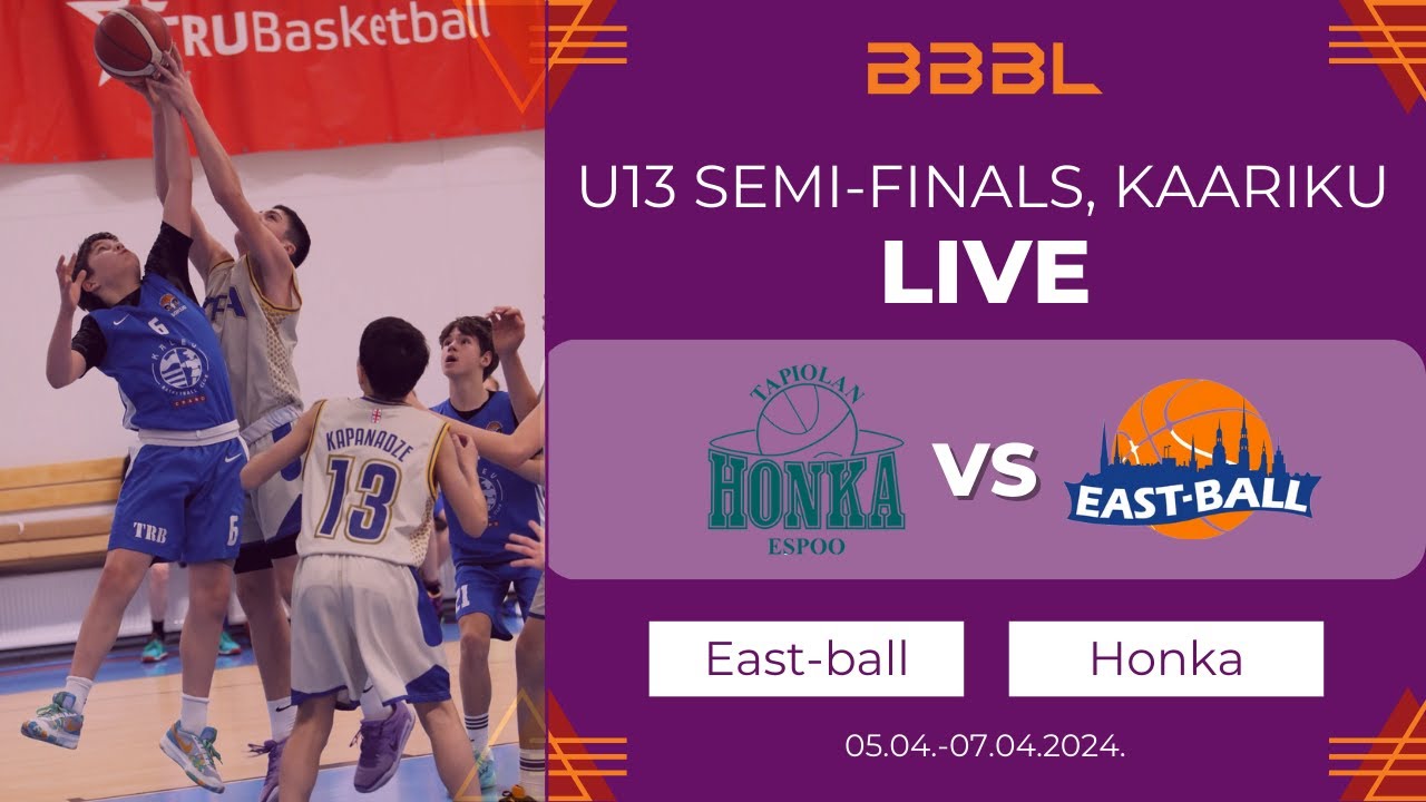 East-Ball 2011 vs Tapiolan Honka 2011 | BBBL BOYS U13 Finals ...