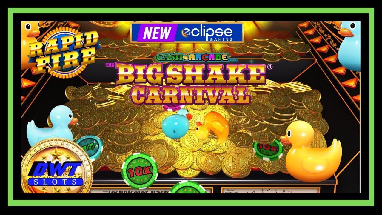 "NEW" Slot Machine The Big Shake Carnival by Eclipse Gaming & Huff N ...