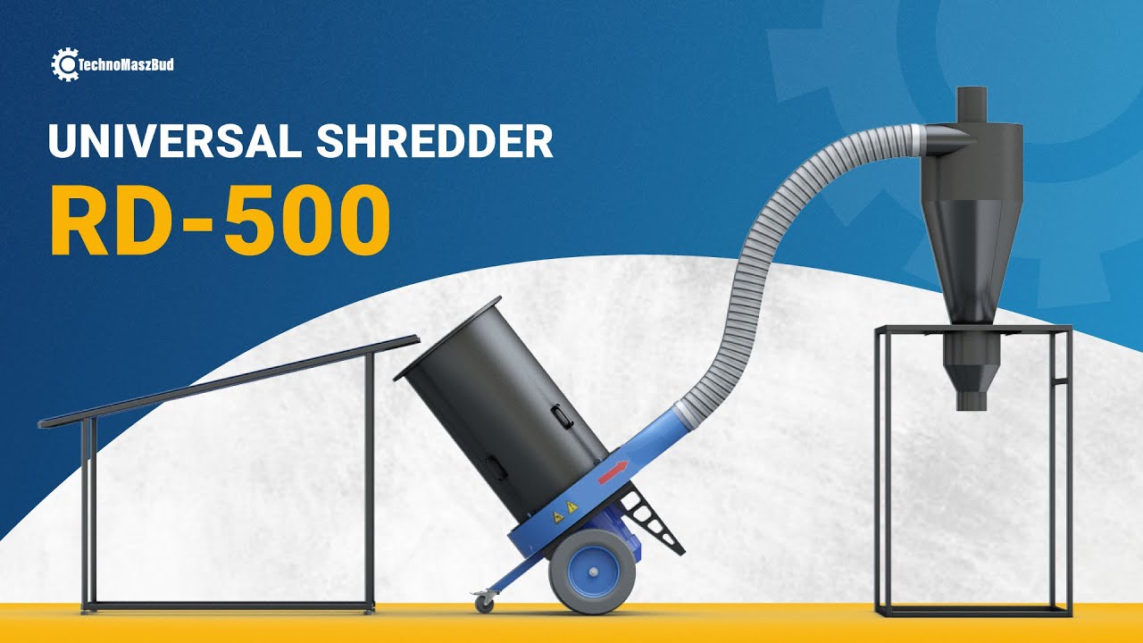 Universal Shredder "RD-500" – A Highly Efficient Solution for Shredding ...