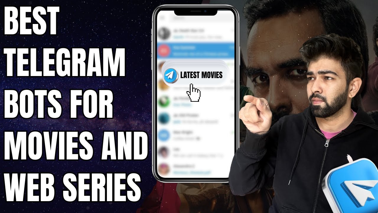 Best Telegram Bots for Movies and Web Series 2025 | Telegram Movie ...