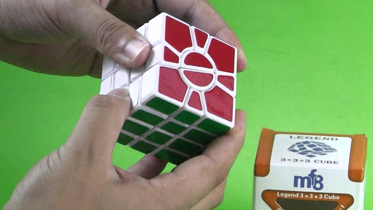 MF8 Super Square 1 Speed Cube White Unboxing Review - YouTube