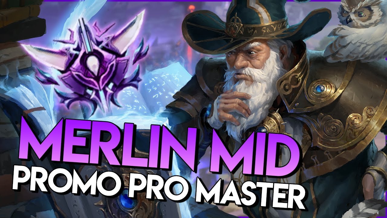PROMO PRO MASTER! RANKED CONQUISTA | MERLIN MID | SMITE BR - YouTube