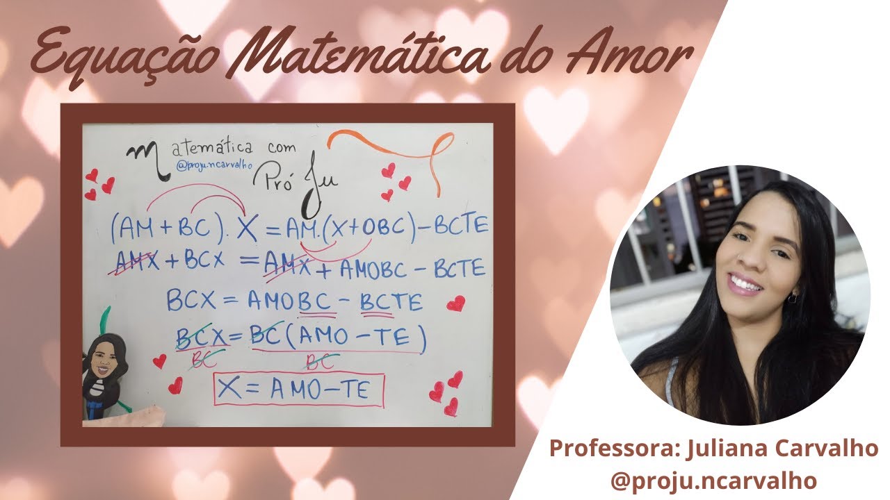 Equação matemática do amor - Especial dia dos namorados - YouTube