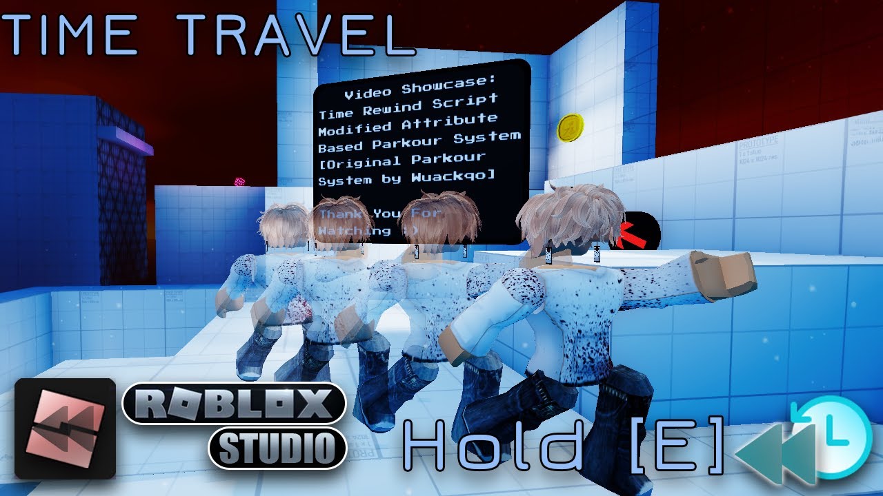 Roblox Studio Keybindable Time Rewind & Animated Parkour System - YouTube