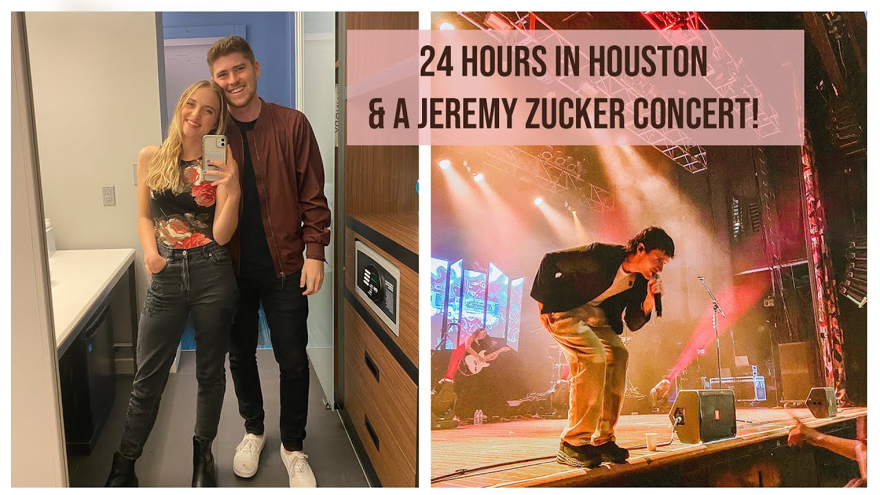 Jeremy Zucker Concert & Houston Vlog !! - YouTube
