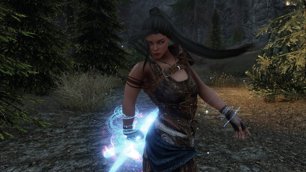 Godlike Bound Weapons Build - Skyrim Arcane Warrior (Kingsglaive) - YouTube