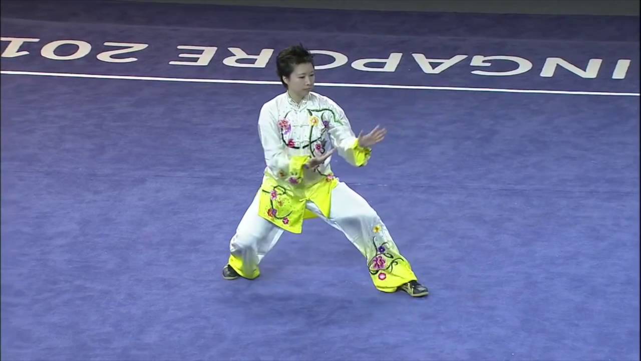 Valerie Wee SEA Games 2015 Taichi Set - YouTube