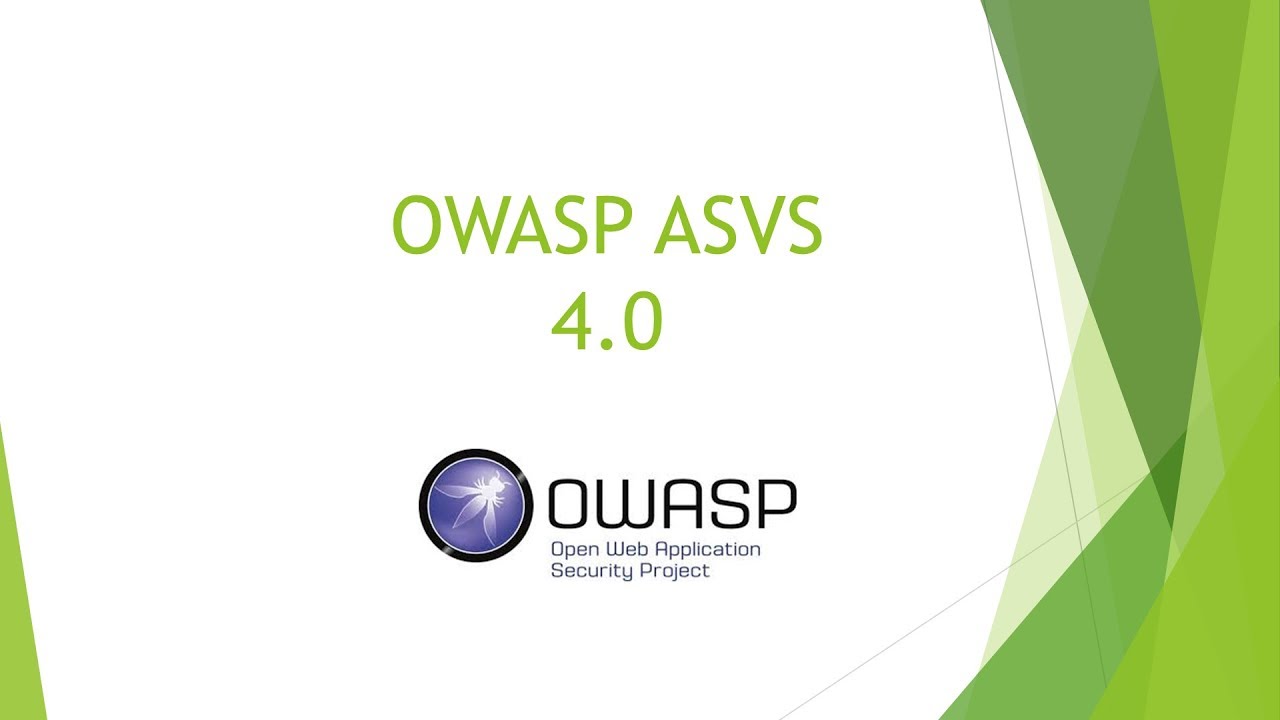 OWASP ASVS 4.0 - YouTube
