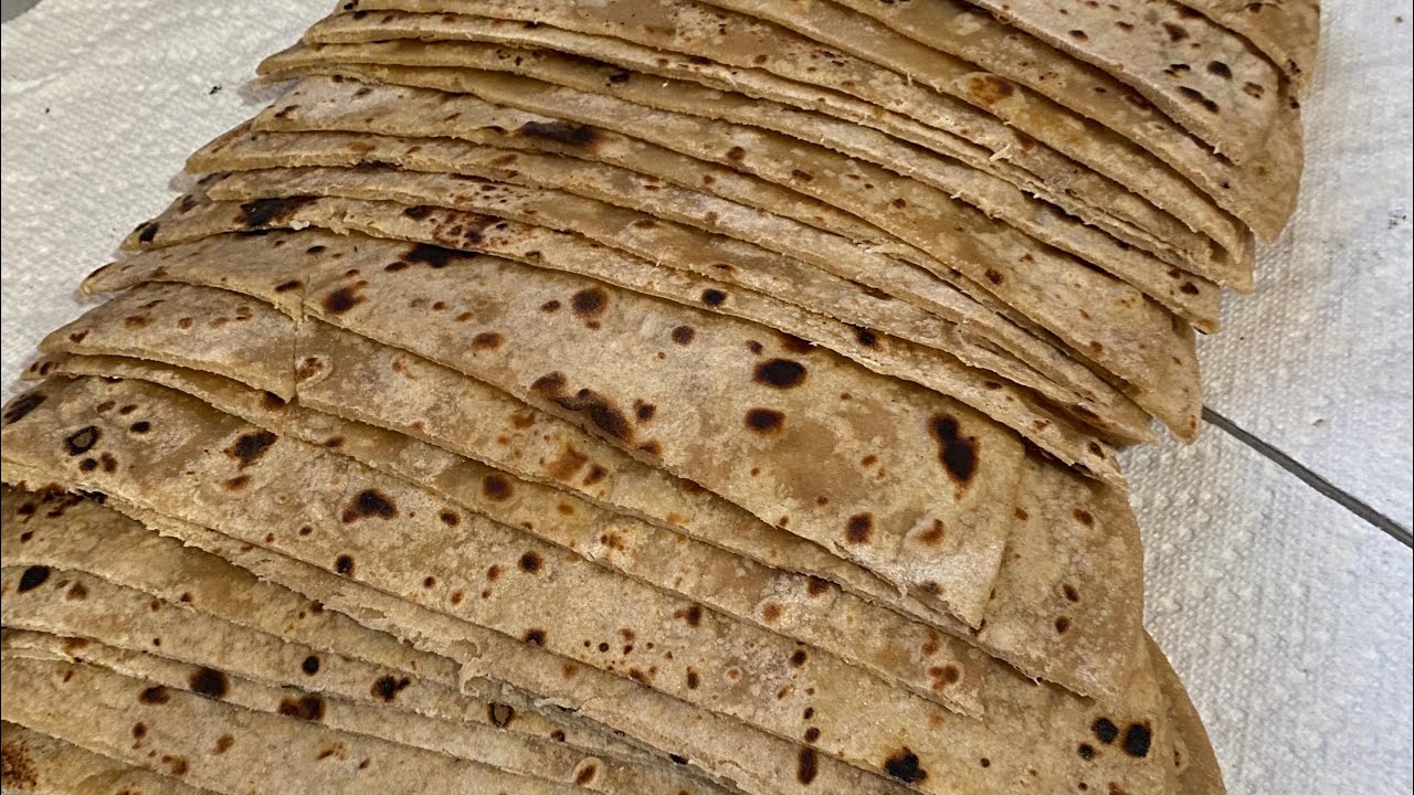 How To Make Freeze Preserve Hundreds of Roti Chappati throughout Winter ...