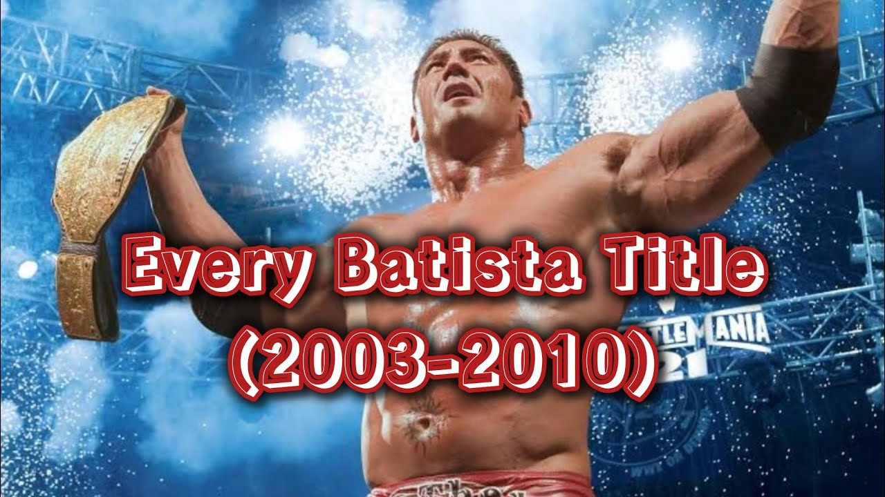 Every Batista Title (2003-2010) - YouTube