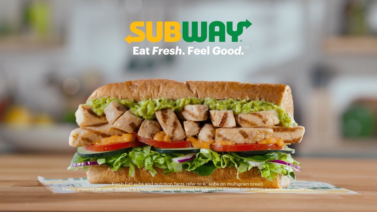 NEW Grilled Chicken & Avocado Part of Subway’s NEW Fresh Fit® Menu ...
