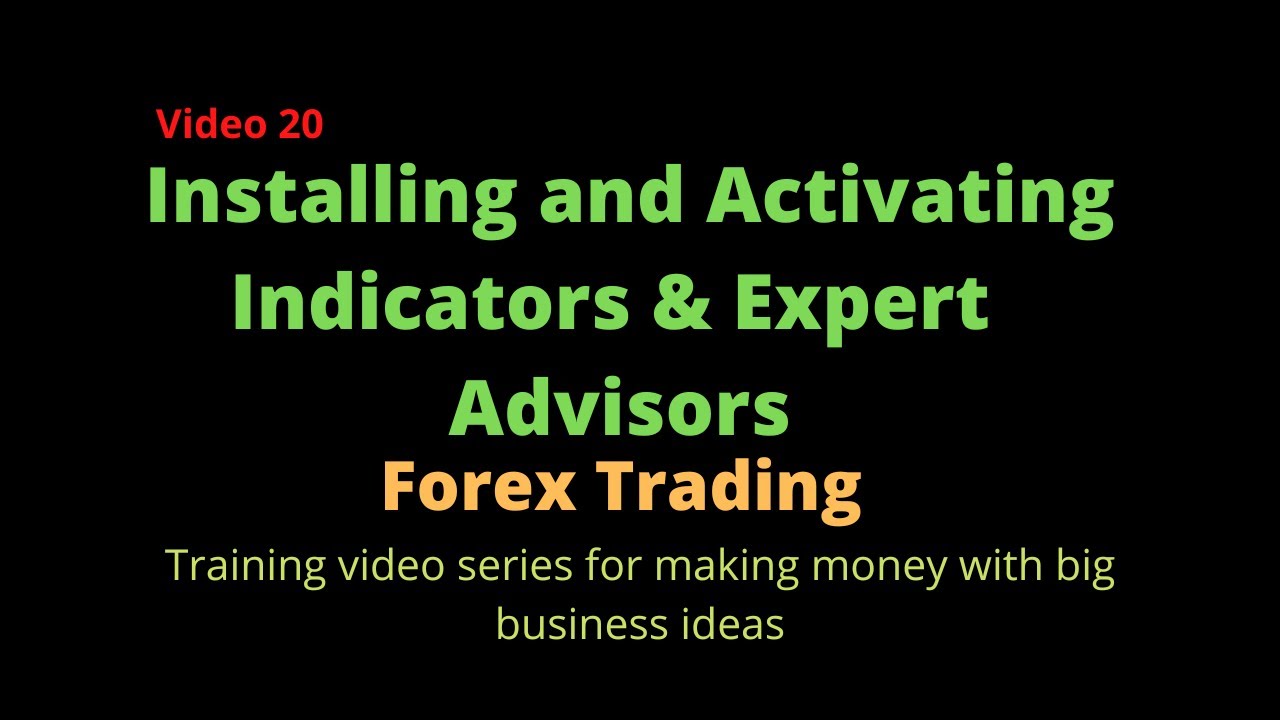 20 Installing and Activating Indicators and Expert Advisors | Forex ...