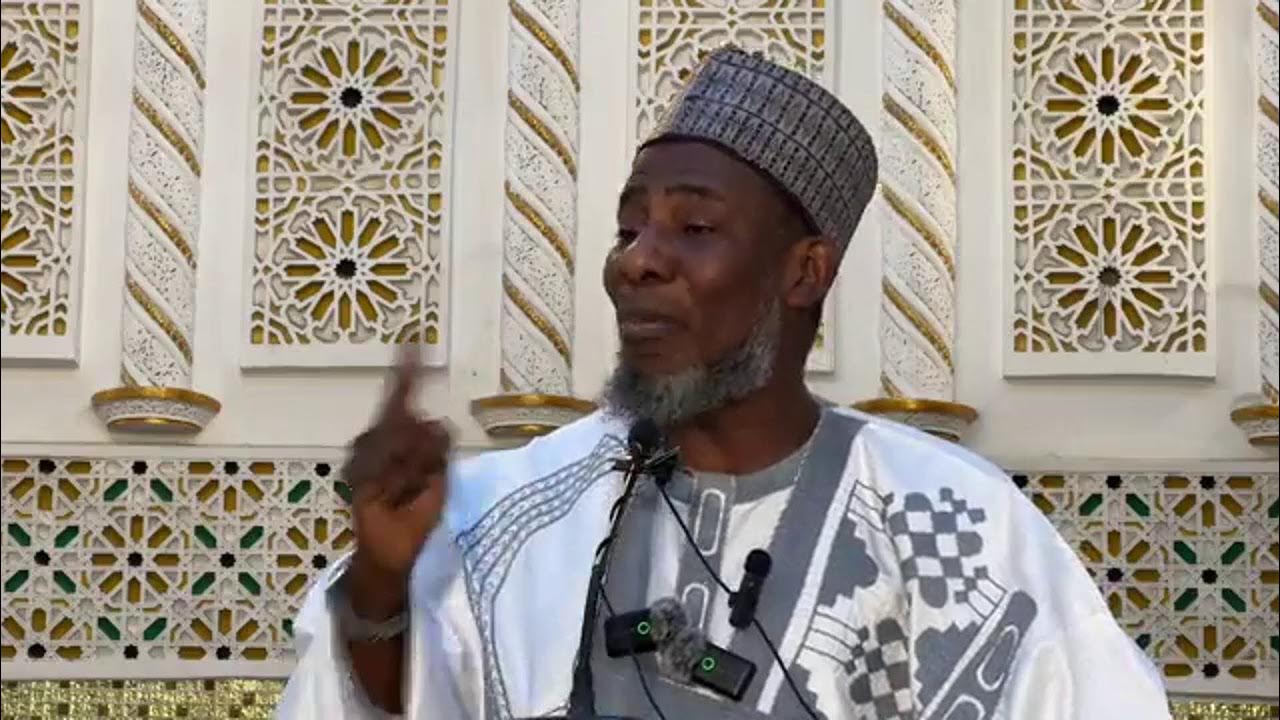 Khudubar Jummu'a Tareda Sheikh Dr Muhammad Bin Uthman Kano - YouTube