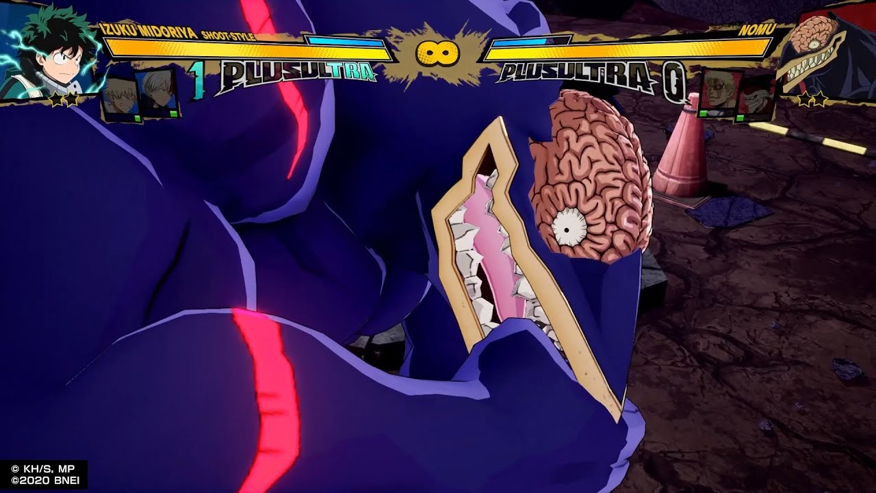 Deku vs Nomu My Hero One's Justice 2 - YouTube