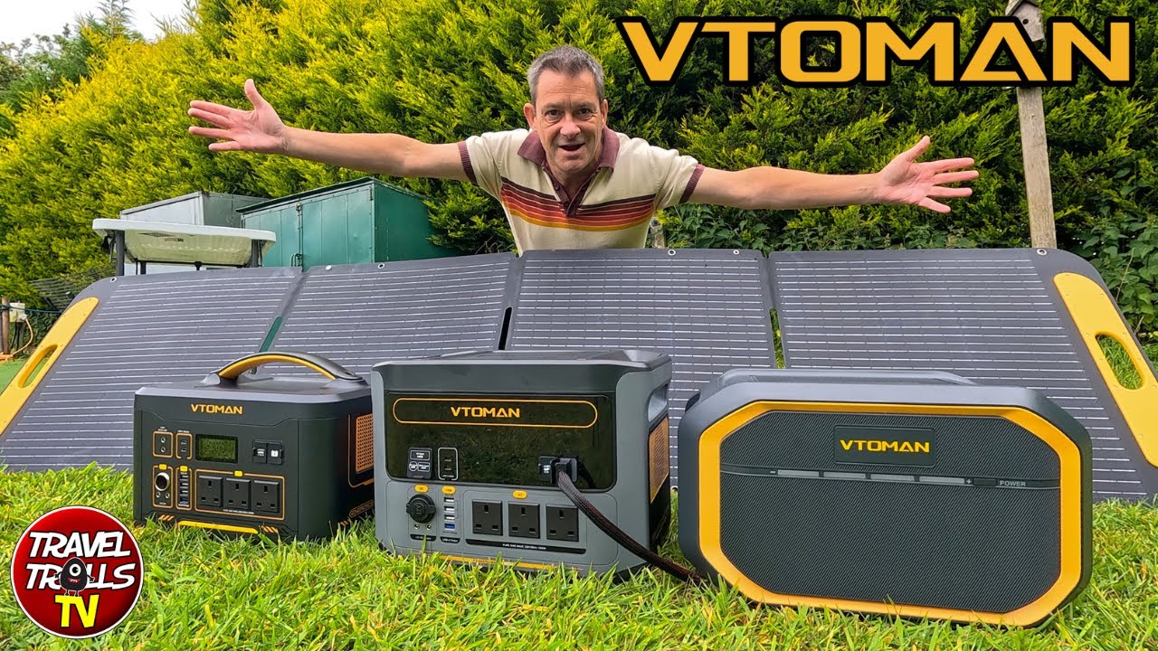 The PERFECT Power Station Set Up For OFF GRID Camping - YouTube