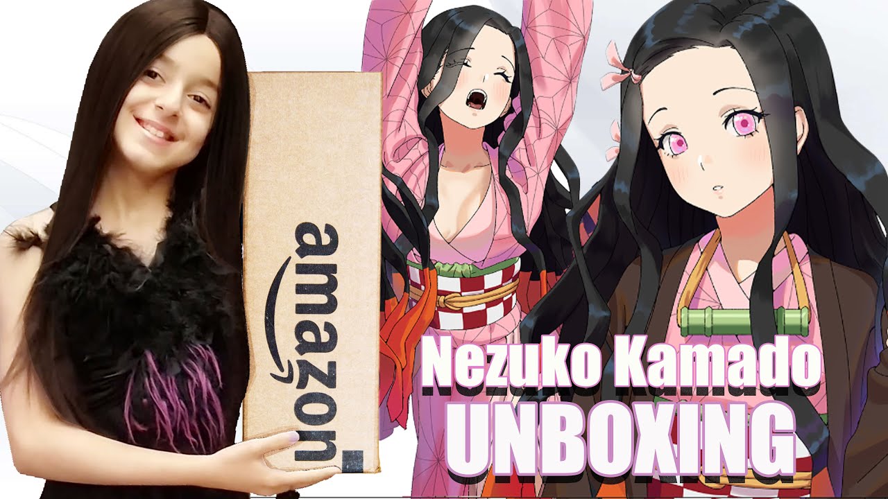 NEZUKO CAMADO HALLOWEEN COSPLAY UNBOXING 2022 [ DEMON SLAYER ] - YouTube