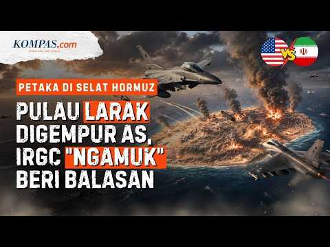 Perang Iran Vs AS: Washington Gempur Pulau Larak, Teheran Langsung \