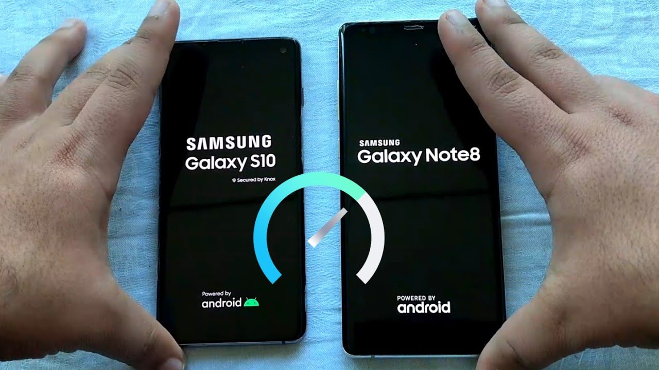 Samsung Galaxy S10 VS Samsung Galaxy Note 8 | Speed Test | 2020! - YouTube