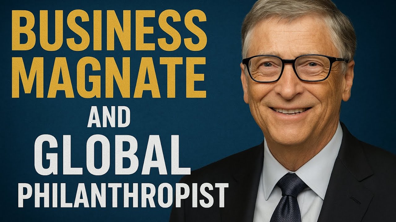 Bill Gates: From Tech Empire Builder to King of Kindness - YouTube
