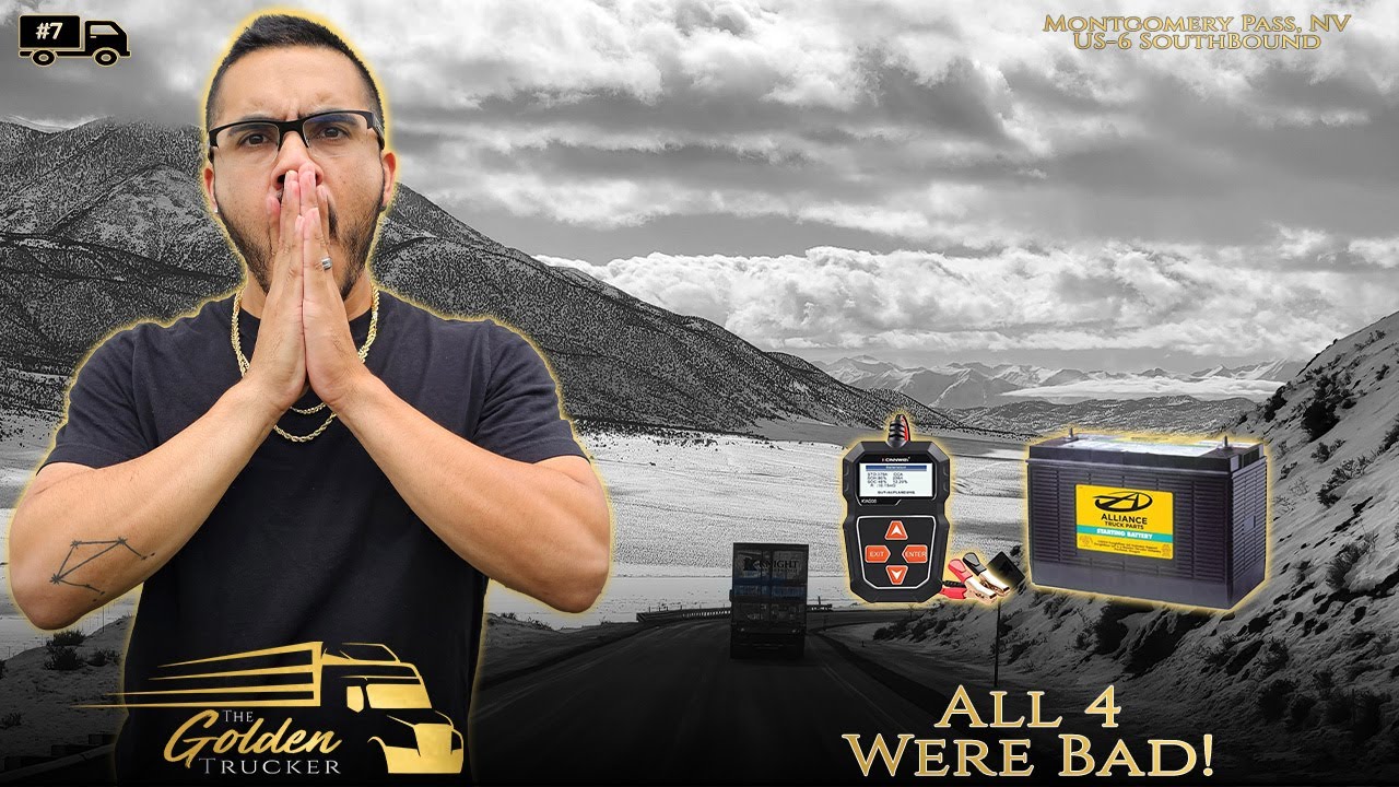 Testing And Changing The Batteries On My 2016 Freightliner Cascadia ...