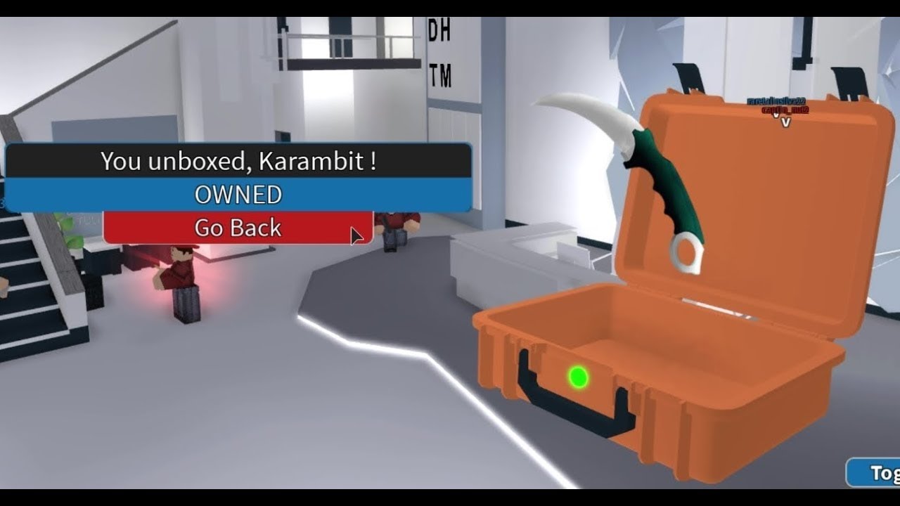 KARAMBIT !!!!! - Roblox Arsenal - YouTube