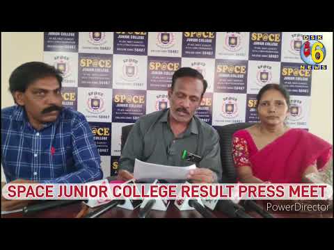 SPACE JUNIOR COLLEGE #INTER RESULT PRESS MEET - YouTube