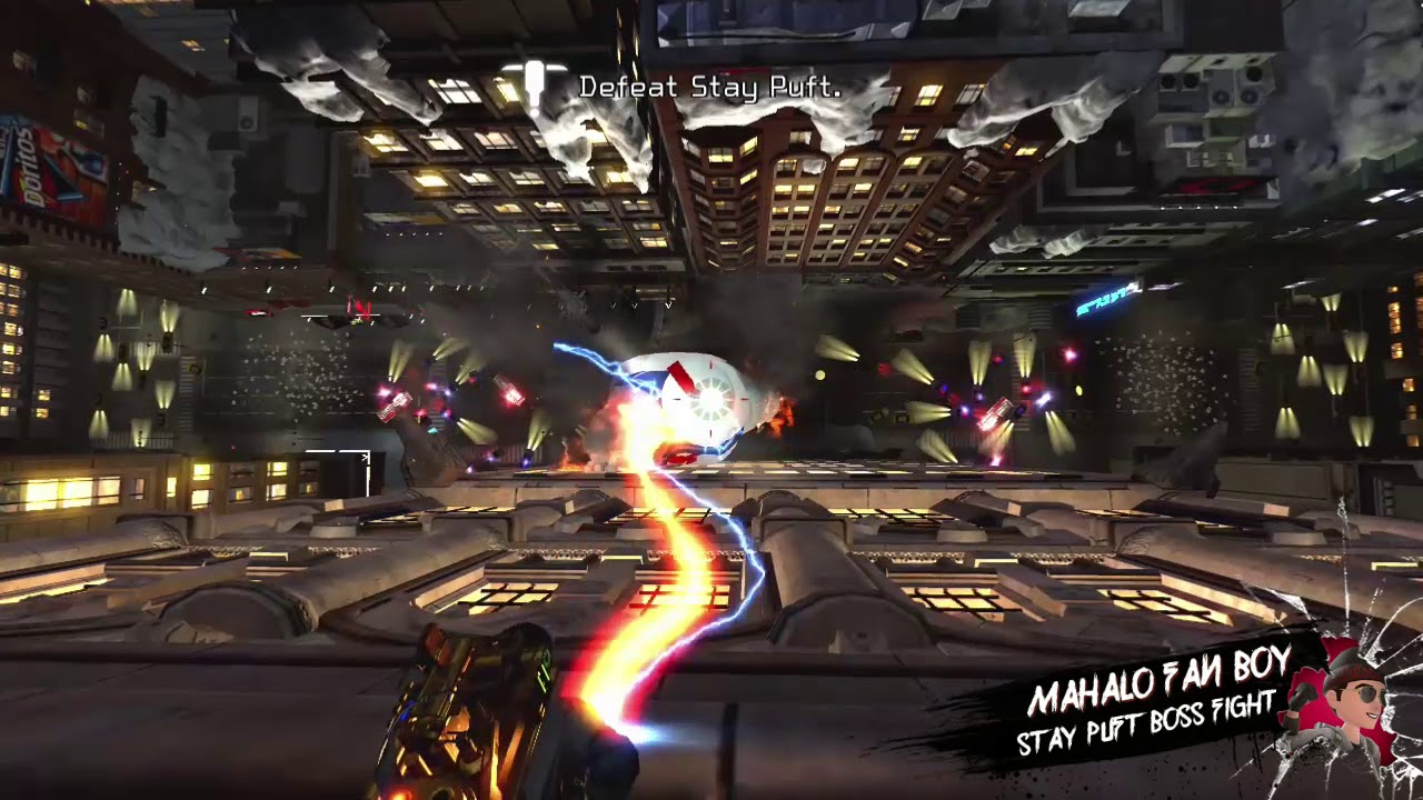 Ghostbusters The Video Game Xbox One Stay Puft Boss Battle - YouTube